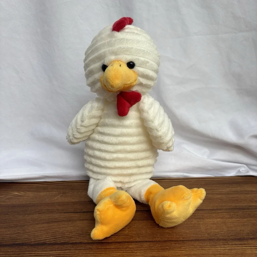GANZ | Toys | Ganz Plush Chicken Stuffed Animal White Hen Rooster Farm ...